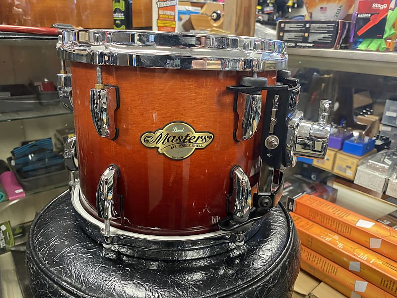 Pearl Masters All-Maple Shell 10” - Chestnut Fade | Reverb