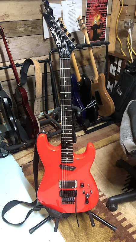 Charvette 3DR 1988 - Hot Pink | Reverb