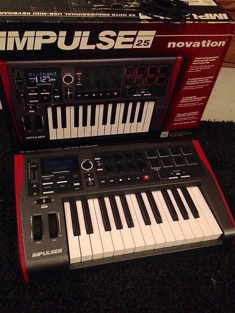 Novation Impulse 25 | Reverb