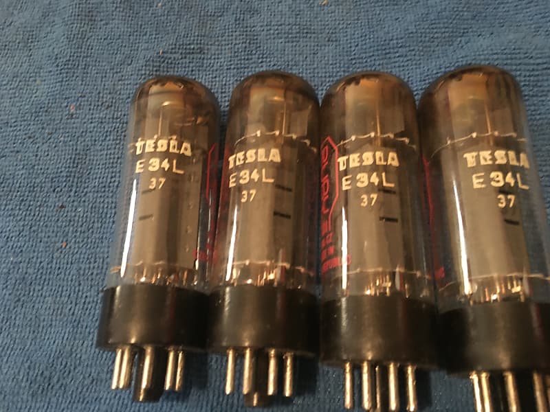 Tesla/Ruby EL34 matched quad | Reverb