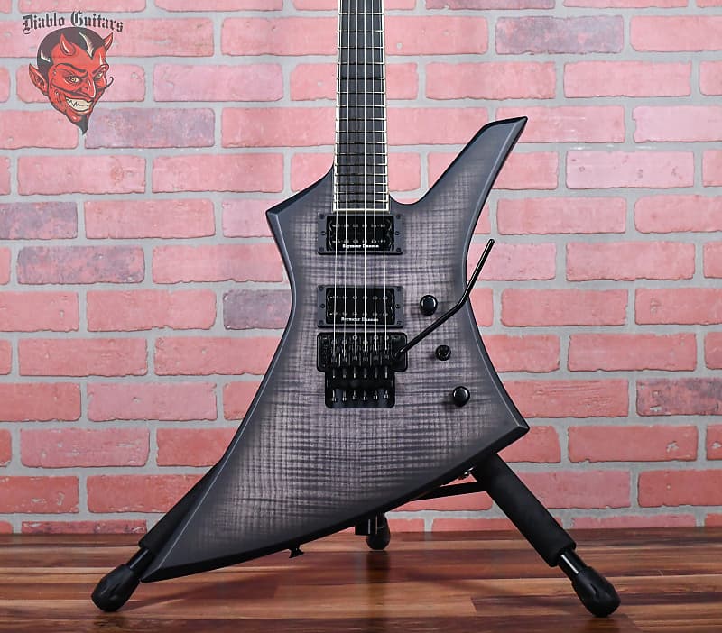 Jackson USA Custom Shop Kelly KE2 Flame Maple Top Matte Satin | Reverb