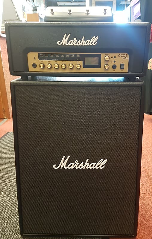 Marshall Code 100 (Head)& Code 212 (cabinet) - black | Reverb