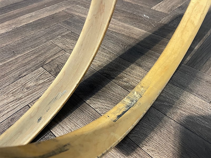 PDP Bass Drum 22” Wooden Hoops Rims Hardware #LR64 | Reverb