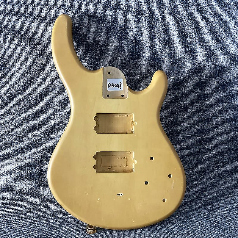 Solid Basswood 4 String Bass Guitar Body DIY Project | Reverb