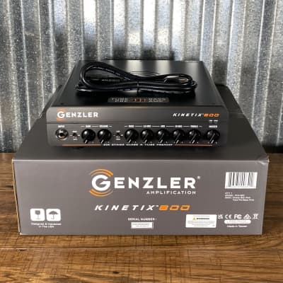 Genzler KNX-800 Kinetix 800 Watt Tube Preamp Bass Amplifier | Reverb