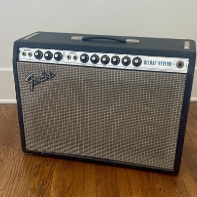 Fender Deluxe Reverb 2-Channel 22-Watt 1x12" Guitar Combo | Reverb