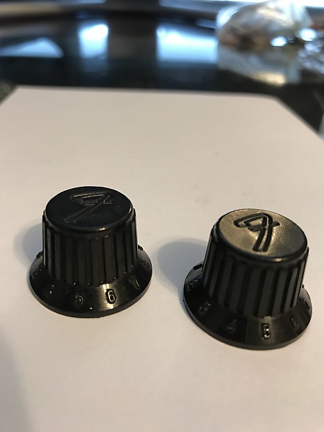1985 Fender 'F' knobs | Reverb