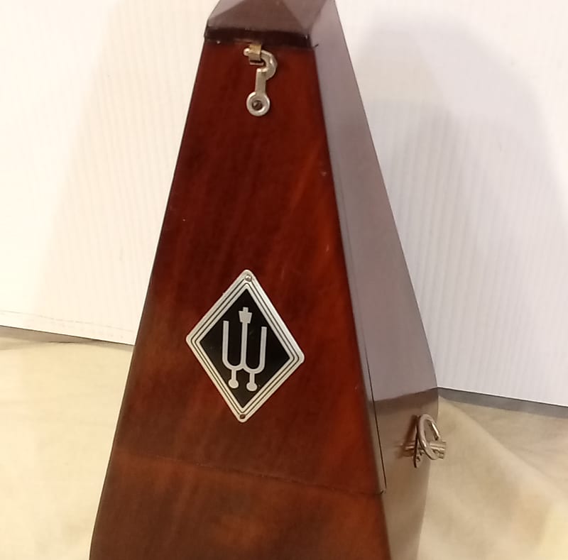Vintage Wittner Wood Metronome de Maelzel in Walnut / | Reverb