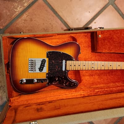 Flamed Maple Sunburst Single Bound Fender Telecaster / | Reverb