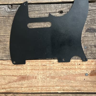 Chandler Telecaster Pickguard 2000s Black textured Blackguard | Reverb