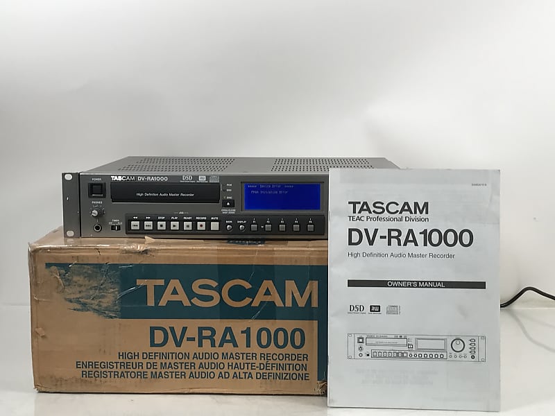 Tascam DV-RA1000 High-Resolution DSD Recorder | Reverb