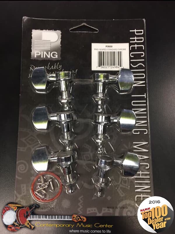 Ping P2650 Chrome Tuning Heads | Reverb