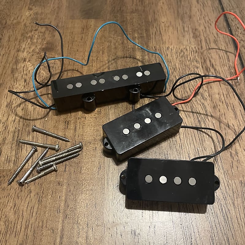 Lakland P J pickup set from 2022 Lakland bass 2022 Black | Reverb