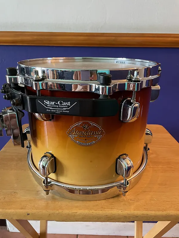 Tama Starclassic Maple Tom 10" x 8" 2000's - Brown Fade w | Reverb