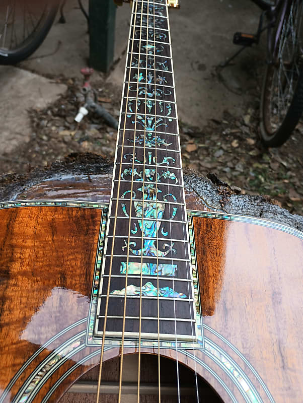 Unbranded D45 Type Solid Top 2022-2023 Acacia Wood, case | Reverb