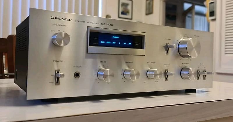 VINTAGE PIONEER BLUE LINE STEREO AMPLIFIER/MADE IN | Reverb UK