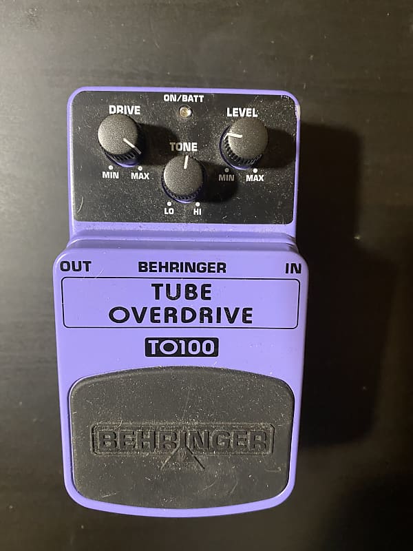 Behringer TO100 Tube Overdrive Pedal | Reverb