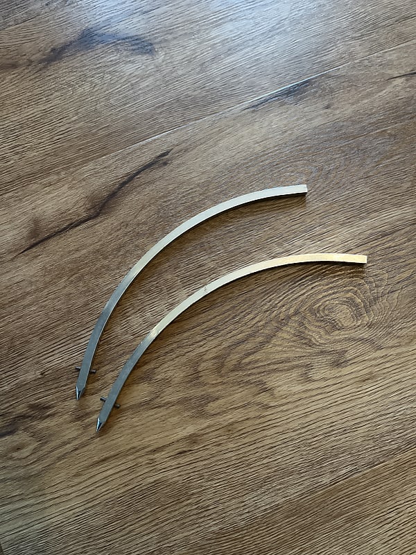 Ludwig Vintage Ludwig Bass Drum Spurs Early 70’s - Chrome | Reverb