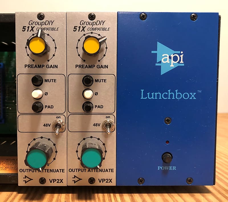 API Lunch Box w/CAPI mic preamps | Reverb