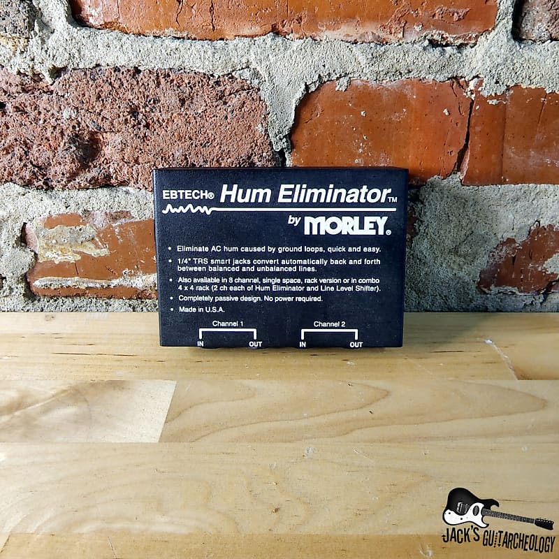 Morley Ebtech Passive Hum Eliminator (2000s, Black) | Reverb UK
