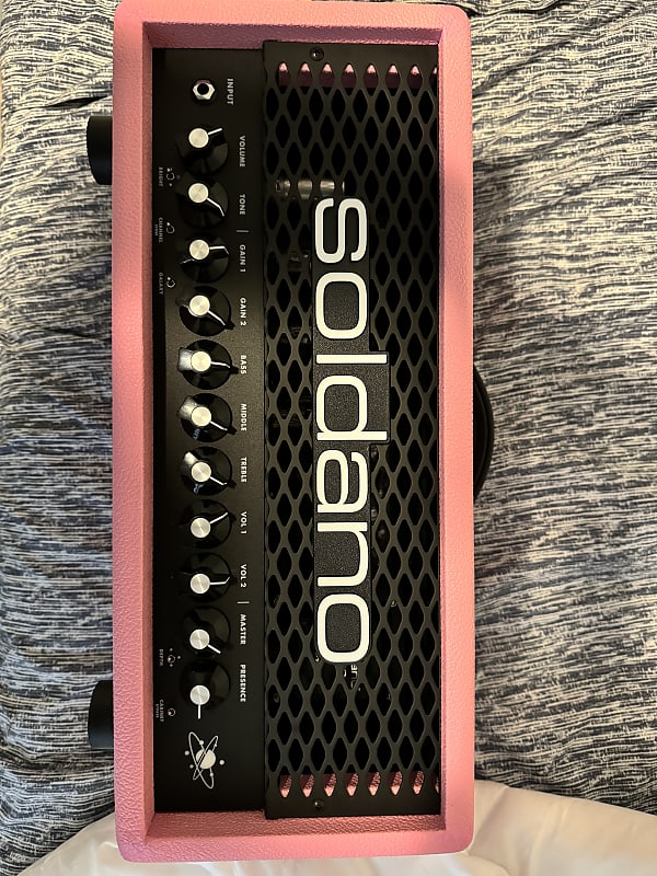 Soldano Astro 20 - Factory Custom Pink Tolex | Reverb