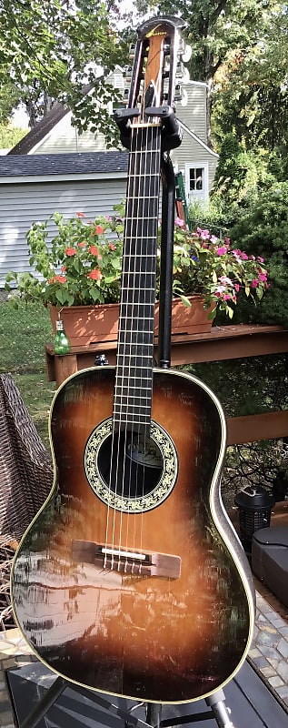 Ovation 1624-1 Country Artist (Nylon String) 1981 Sunburst | Reverb