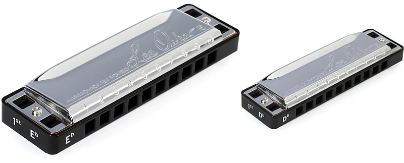 Lee Oskar Major Diatonic Harmonica - Key of E Flat Bundle | Reverb