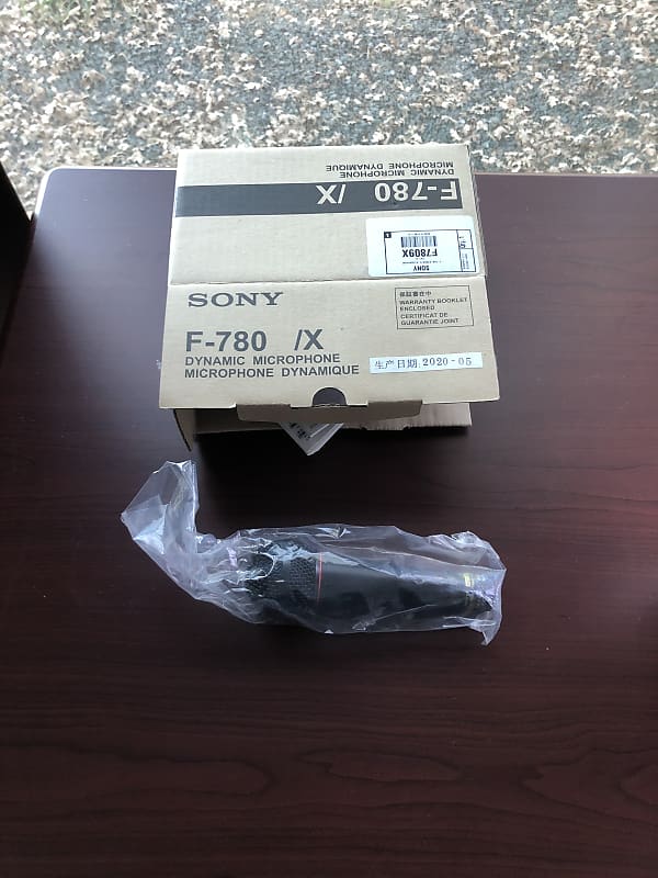 Sony F780 Handheld Cardioid Dynamic microphone 2021 Black | Reverb