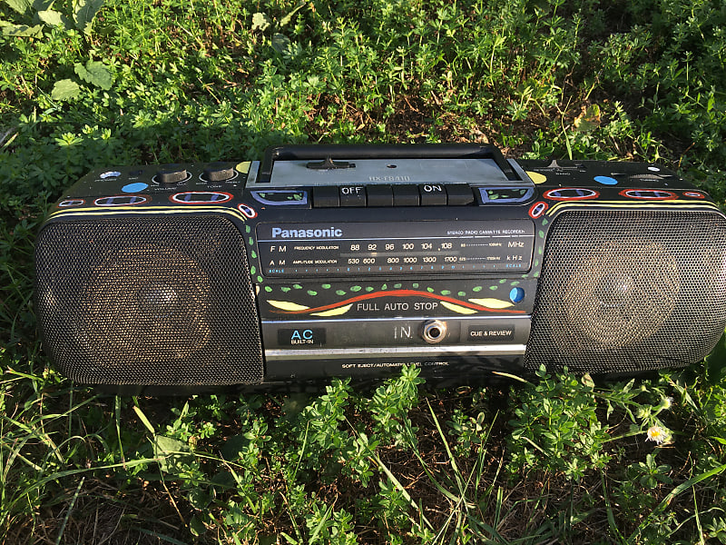 Panasonic RX-FS410 80s Black | Reverb