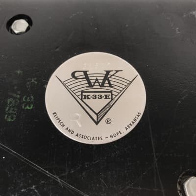 Vintage Original 15" Klipsch K-33-E K33E Driver Woofer | Reverb