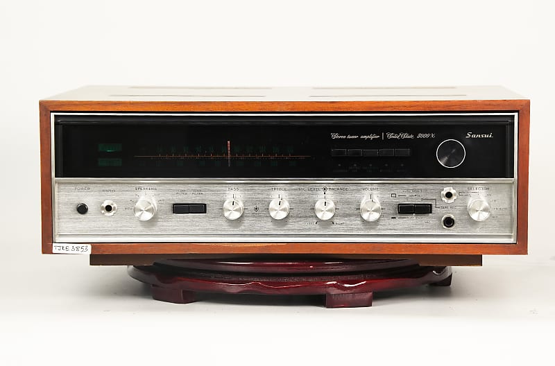 EXCELLENT SANSUI 5000X RECEIVER - FULLY RESTORED/1 YEAR | Reverb