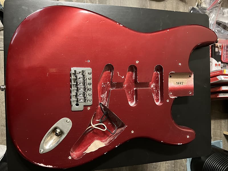 MJT VTS Candy Apple Red semi loaded | Reverb