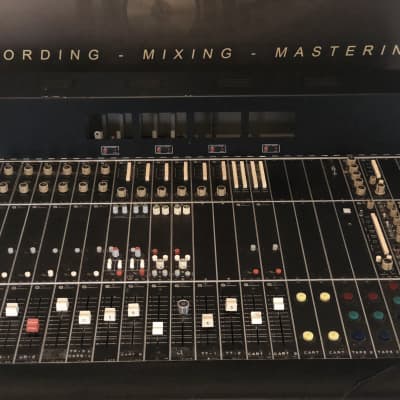 1975 AUDITRONICS 110A GRANDSON (18)Channel Console /Sidecar / | Reverb