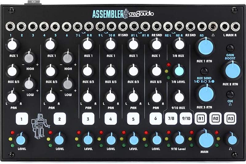 Cre8audio Assembler 10-channel Analog Mixer | Reverb