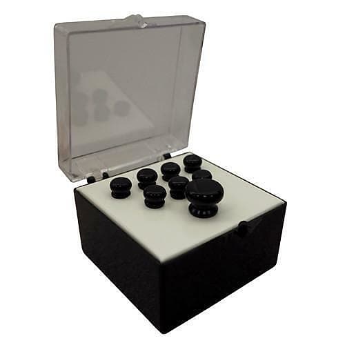 MARTIN BRIDGE & END PIN SET BLACK | Reverb