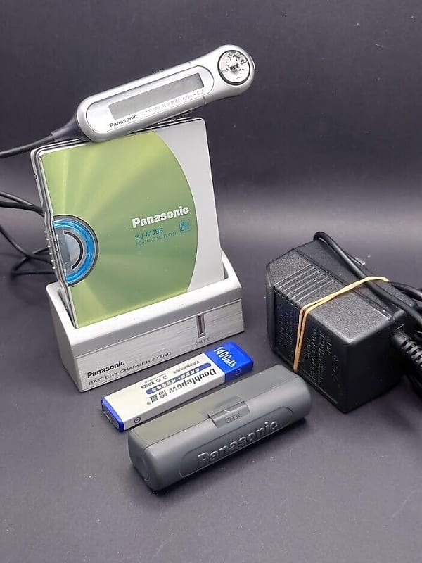 COMPLETE Panasonic portable MINIDISC player SJ-MJ88 operation | Reverb