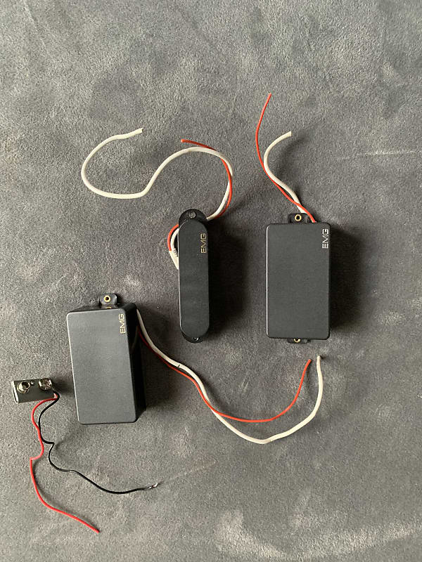 EMG 81/85/single active Early 90s Matte black - see video! | Reverb