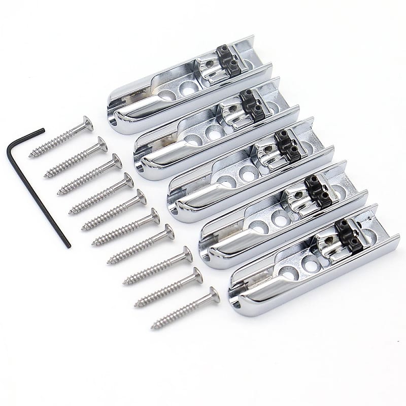 Chrome 5 String Electric Bass Single String Bridge | Reverb Australia