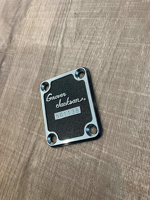 1994 MIJ Grover Jackson Neck plate with gasket -Japan Market | Reverb