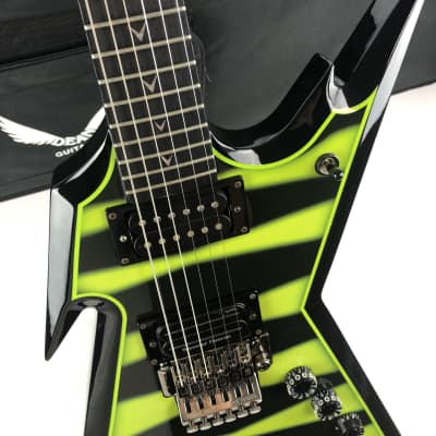 Dean Dimebag Dime Razorback Slime Green Bumblebee 6 String | Reverb