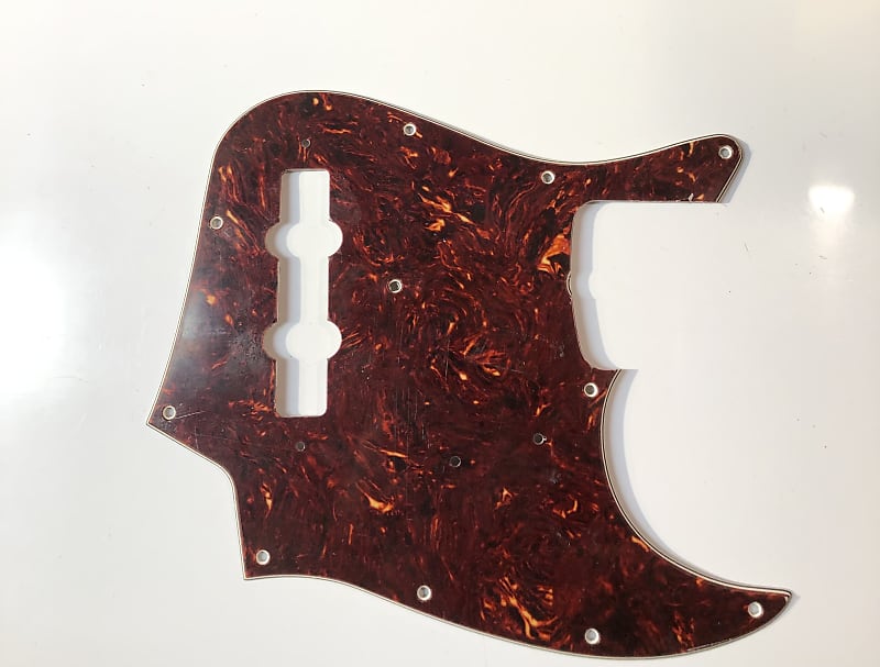Jazz J-Bass Style 4-Ply Pickguard Tortoise Shell | Reverb