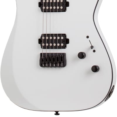 Schecter Reaper-6 Custom Gloss White | Reverb