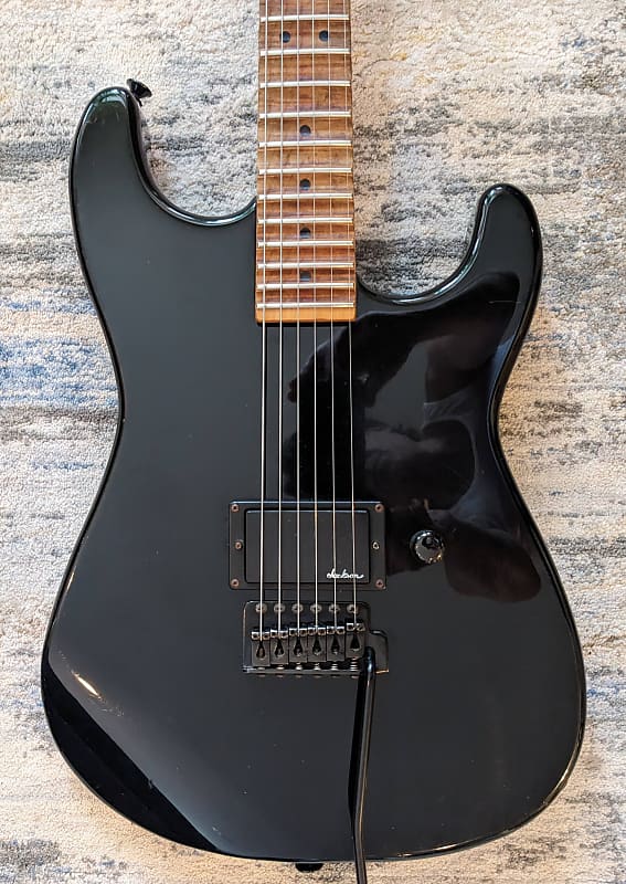 Charvel Model 1 1987-88 - Black - Scalloped | Reverb