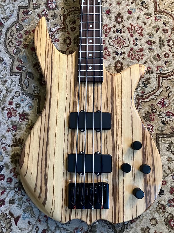 2000s Lado Matrix II Bass - Zebrawood | Reverb