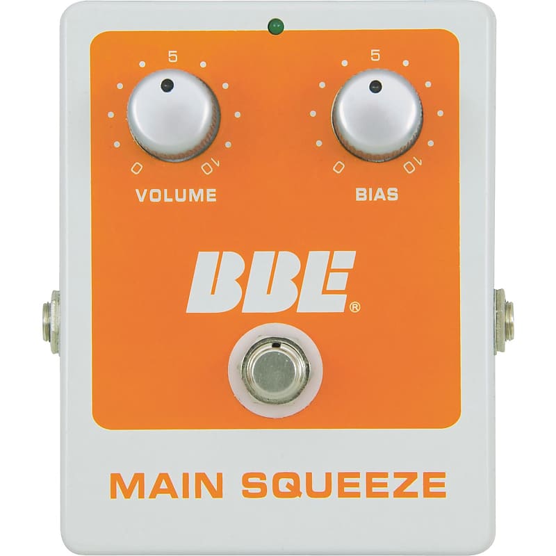 Bbe Main Squeeze (95)pedalino Chit/Bass (Orange Squash) | Reverb