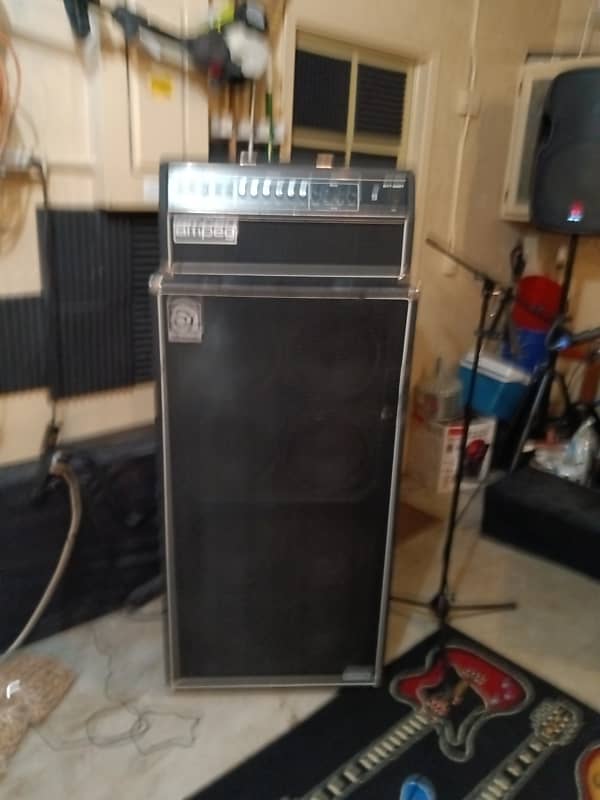 Ampeg SVT 200-T head 8x10 cabinet 80's - Black | Reverb