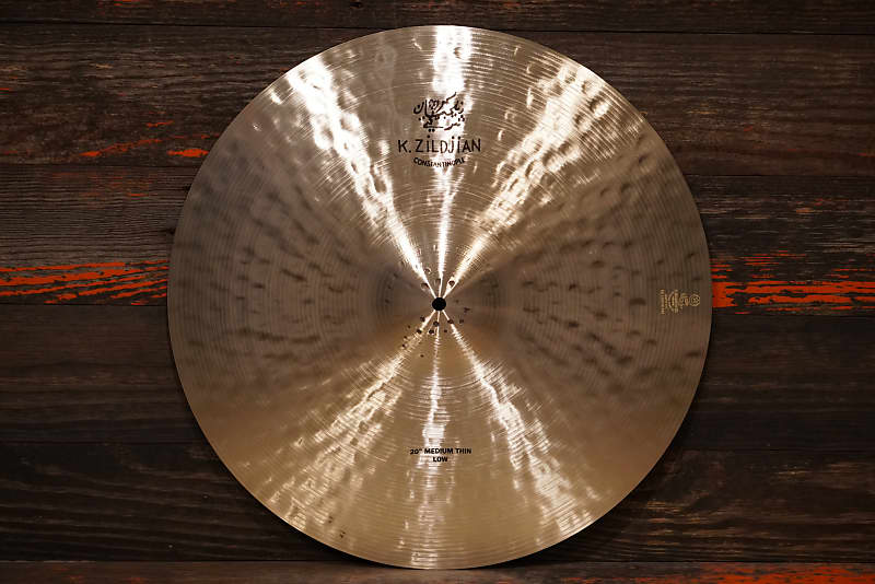 Zildjian 20" K. Constantinople Medium Thin Low Ride Cymbal - | Reverb
