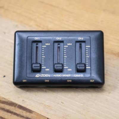 Azden CAM-3 (CAM3) 3-Channel Mini Microphone Mixer | Reverb