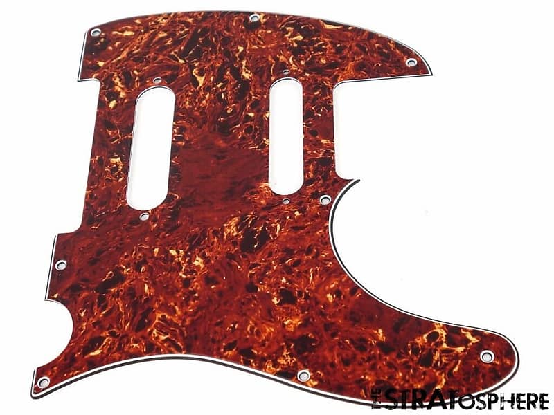 *NEW Brown Tortoise Nashville Telecaster PICKGUARD for Fender | Reverb