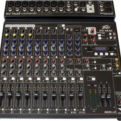 Peavey PV14AT, Compact 14 Channel Mixer with Bluetooth and | Reverb